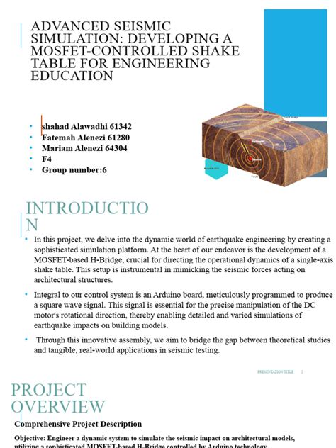 Advanced Seismic Simulation Developing A Mosfet Controlled Shake Table