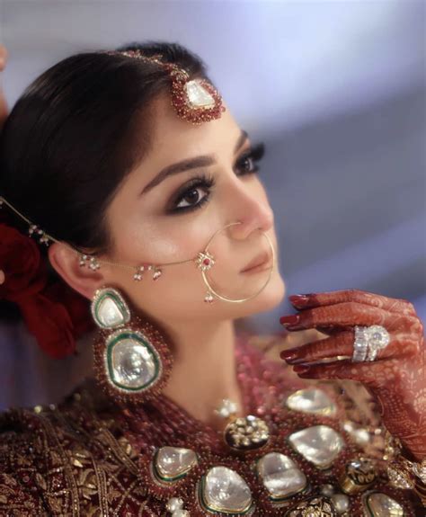 Beautiful Bridal Nose Pin For Nikkah And Weddings The Odd Onee