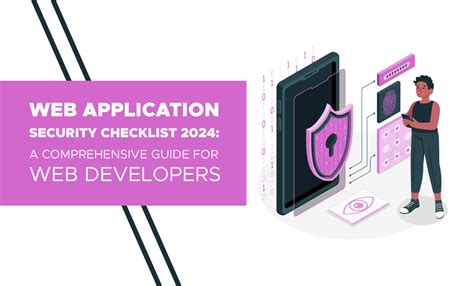 web application security checklist 2024 for web developers