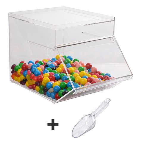 Bulk Candy Bin 56 Litre Clear Acrylic Ships Today