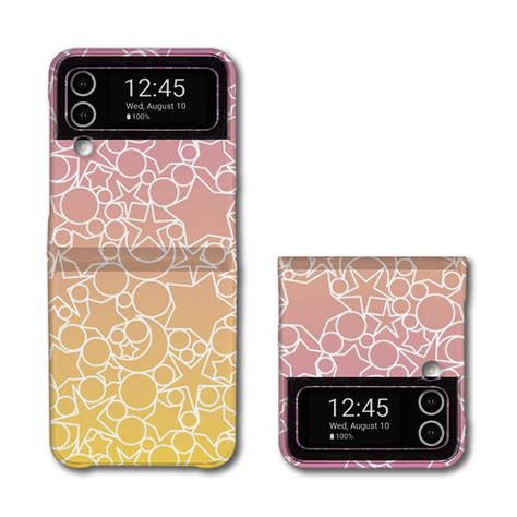 단 별이가득한 Z플립34 클리어 하드 케이스 감도 깊은 취향 셀렉트샵 29cm