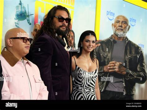January 15 2026 Jacob Batalon Jason Momoa And Morena Baccarin Attend