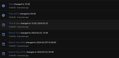 Solved Reduce Logging Time Date In Logbook Configuration Home