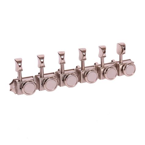 R Locking Machine Heads Nickel Finish Chrome