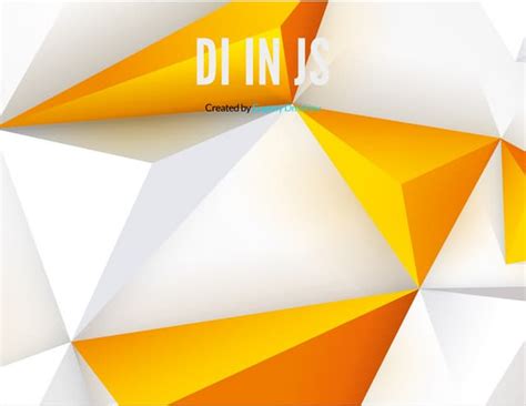 Dependency Injection Pattern In Javascript Speakers Corner By Evgeny