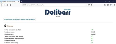 Dolibarr 12 Php 747 Mysql 8020 Iis 10 Installing My Dolibarr