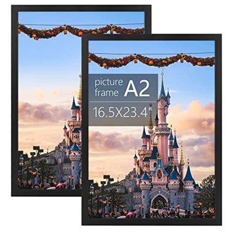 Set Of 2 A2 A3 A4 Picture Photo Poster Frame For Wall Display With
