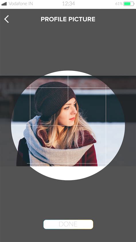 Ios How To Crop Image In Circle Shape With Grid Inside Circle Stack Overflow