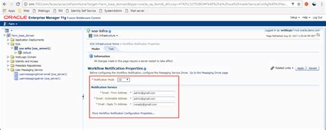 cloud and mobile security oim 11g r2 ps3 lab 7 how to setup email