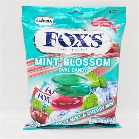 Foxs Mint Blossom Oval Candy 125g Gula Barley Mint And Cherry Mint Hard Candies Shopee Malaysia