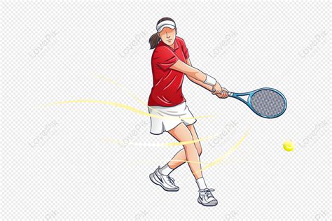 테니스 선수 Png 일러스트 무료 다운로드 Lovepik