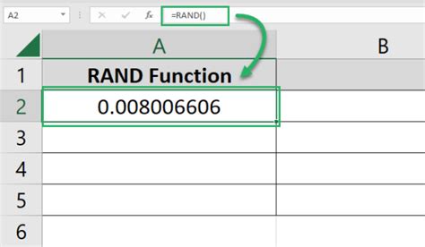 how to generate random numbers in excel rand and randbetween