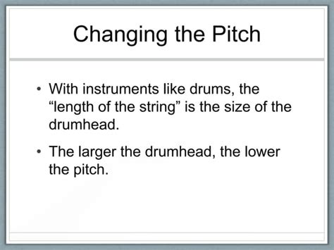 Relationship Between String Length Tension And Pitch Pptx Music Entertainment