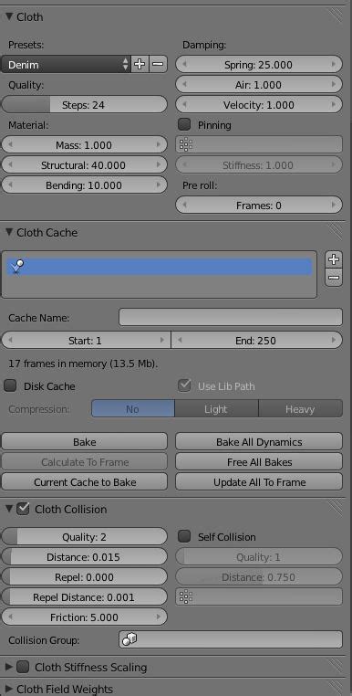 Cloth Problem Self Collision Blender Crashing And Doing Strangeness Particles And Physics