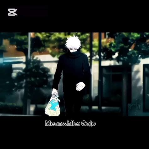 Gojo Walking In Rain Anime Jujutsukaisen Gojo Youtube