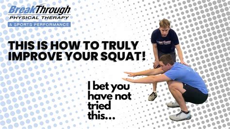 How To Test And Improve Your Squat Youtube