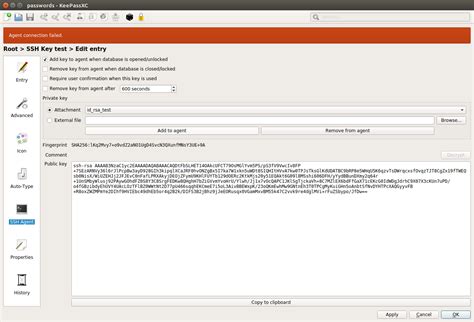 Cant Add Ssh Key Agent Connection Failed · Issue 1746