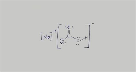La Estructura De Lewis De Nahco3 Con Formula Y Dibujo Brainly Lat