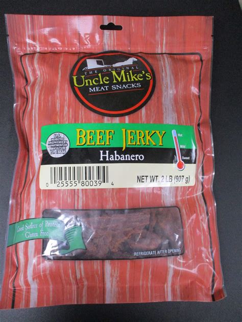 Buy 2131a Uncle Mikes Habanero Beef Jerky 2 Lb Bag On Rock Run