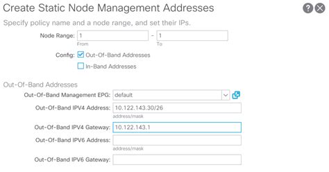 Configuring Out Of Band Management Connectivity In Aci How To Aci