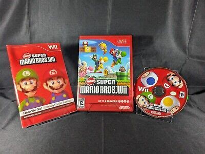 Wii New Super Mario Bros Wii Nintendo Wii Ebay