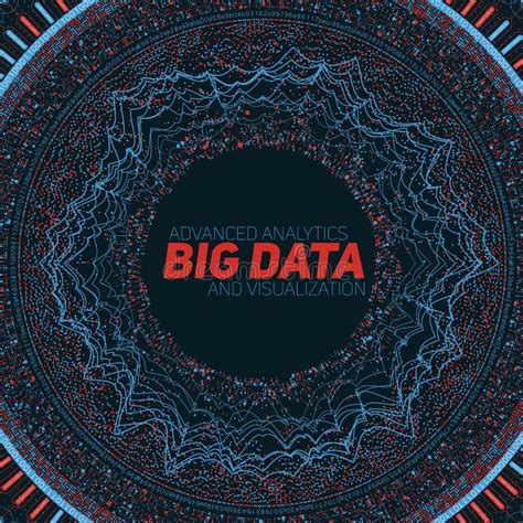Circular Visualization Of Big Data Artificial Intelligence Flow