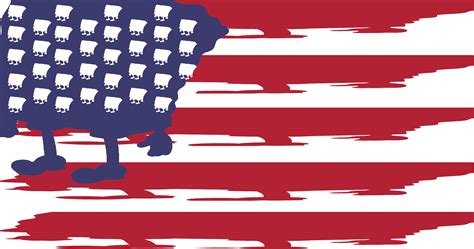 Us Flag But Its Spongebob S R Vexillologycirclejerk