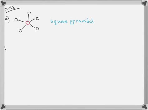 SOLVED What Is The Geometry Around The Central Atom In Each Of The Numerade