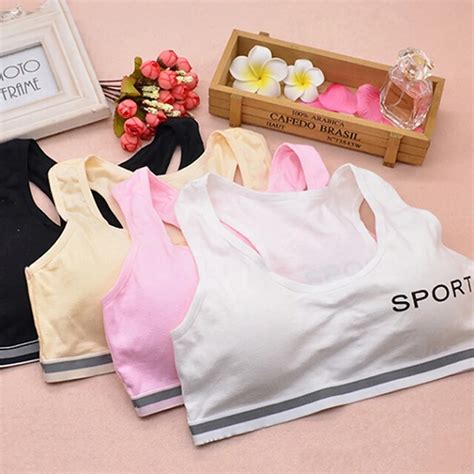 새로운 십대 소녀 속옷 십대 브래지어 십대 소녀를 위한 훈련 브래지어 십대 소녀 란제리 브라 AliExpress