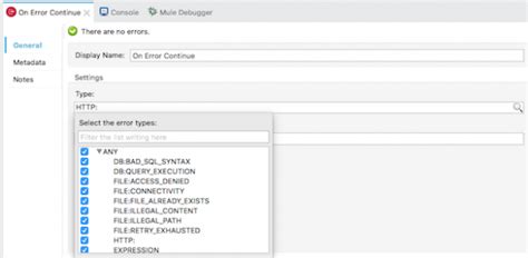 Error Handling In Mule 4