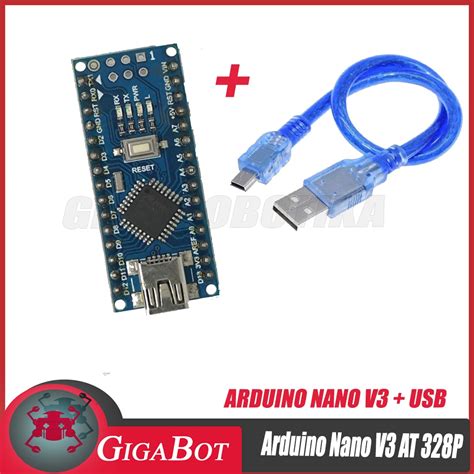 Jual ARDUINO NANO V ATMEGA P CH CH G V BOARD USB CABLE