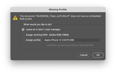 How To Fix Mismatched Profile Missing Profile In Adobe Creative Cloud TruHu Blog