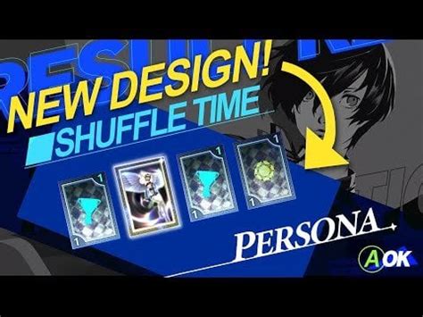 Persona 3 Reload All Shuffle Time Cards Explained Kiyvho