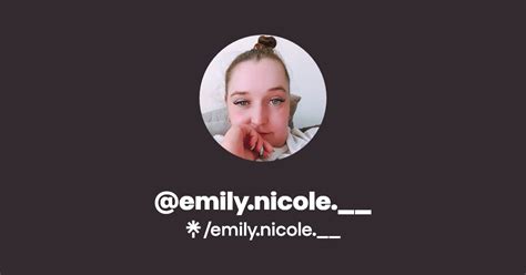 Emilynicole Instagram Facebook Linktree