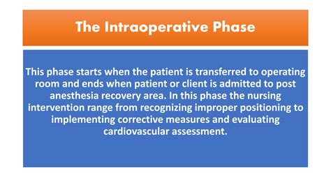 Solution Lecture 4 Intraoperative Care Nursing Studypool