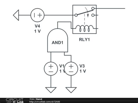 Nand CircuitLab