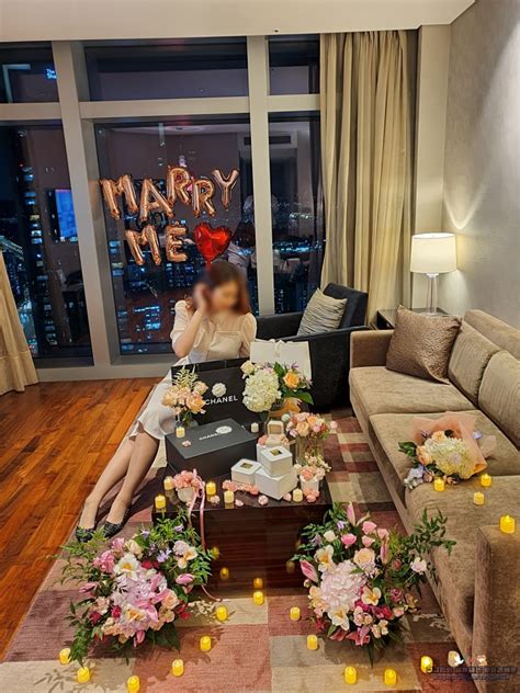 오크우드 프리미어 인천 호텔 프러포즈 그리고 파노라믹 65 생일파티 네이버 블로그