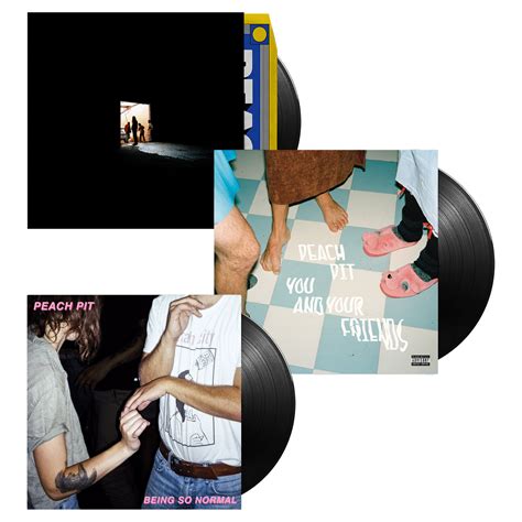 Three Vinyl Bundle Peach Pit Official Merch