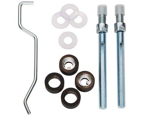 Back To Back Fixing Kit To Suit Tubular Shaped Mm Diameter Pull Handles Matt Black G Johns