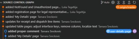 Git Vscode Source Control Graph Not Showing Master Referrence Stack
