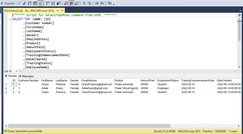 How To Change Table Name Dynamically In Sql Server Management Studio