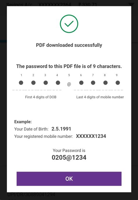 Sbi Account Statement Password How Does It Work