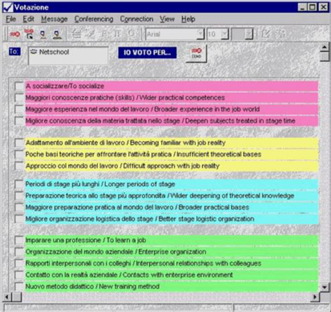 A Sample Voting Form Download High Resolution Scientific Diagram