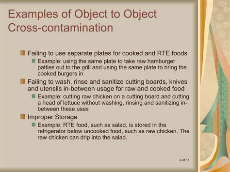 Cross Contamination Ppt