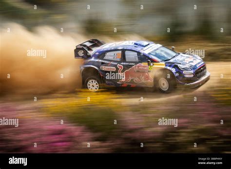 55 Joshua Mcerlean Eoin Treacy Ford Puma Rally1 Action During The