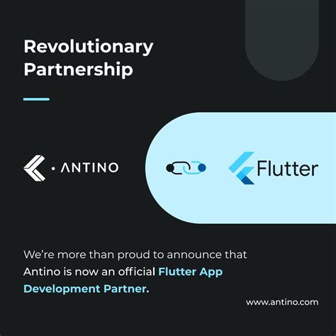 Partnership Fluttercommunity Flutterdevelopment Flutter Flutterapp