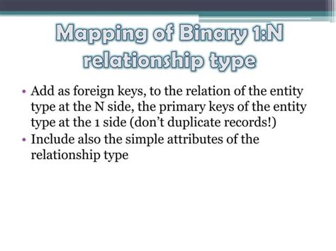 Mapping ER And EER Model PDF