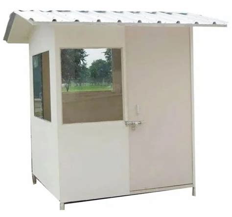 Ms Rectangular Security Guard Portable Cabin For Outdoor At ₹ 850sq