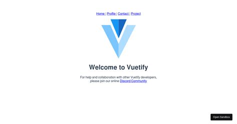 Template Vuetify Codesandbox Template Vuetify Codesandbox