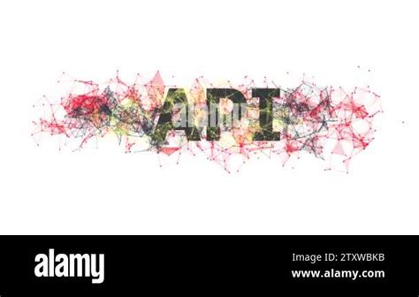 Api Application Programming Interface Looped Animation With Colorful Plexus Design Software